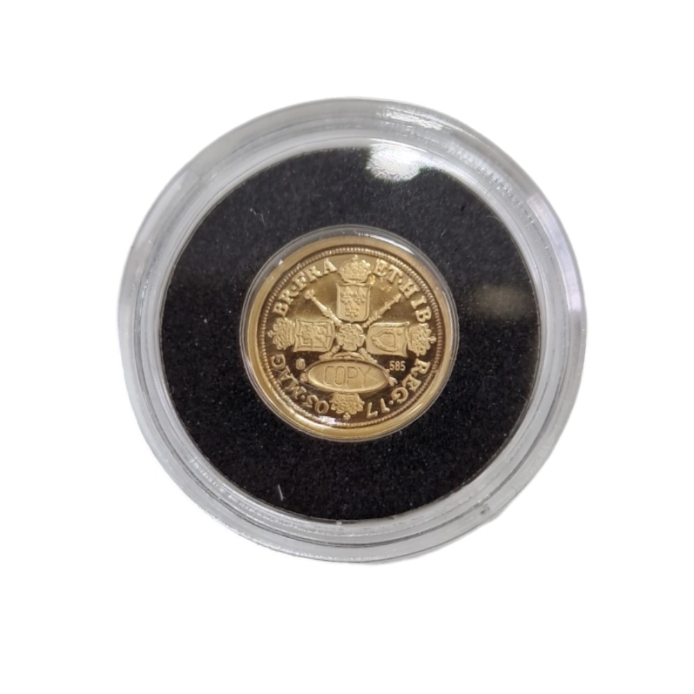 Pre-owned Queen Anne VIGO 5 Guin Replica Coin - Own4Less